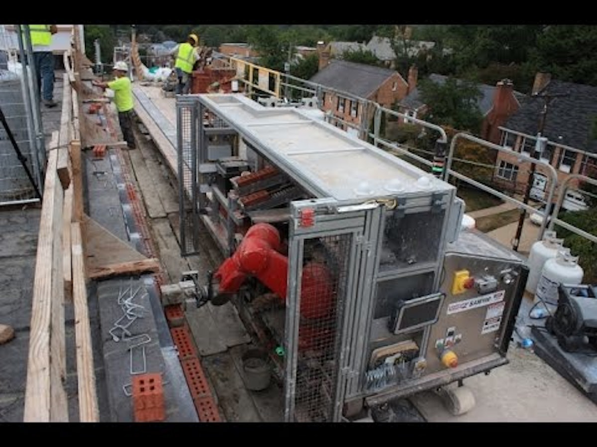 [VIDEO] Robotic Mason’s Production Rate More Than Doubles with ...