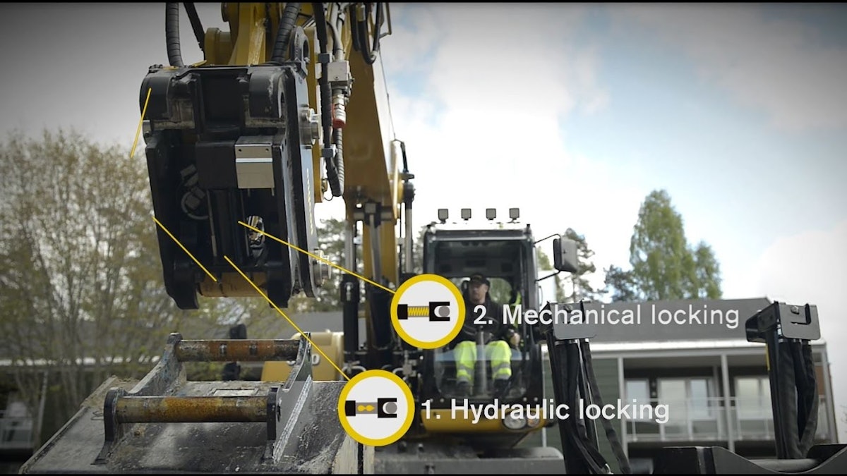 Engcon Excavator Hydraulic Coupling System with Optional EC-Oil | For ...