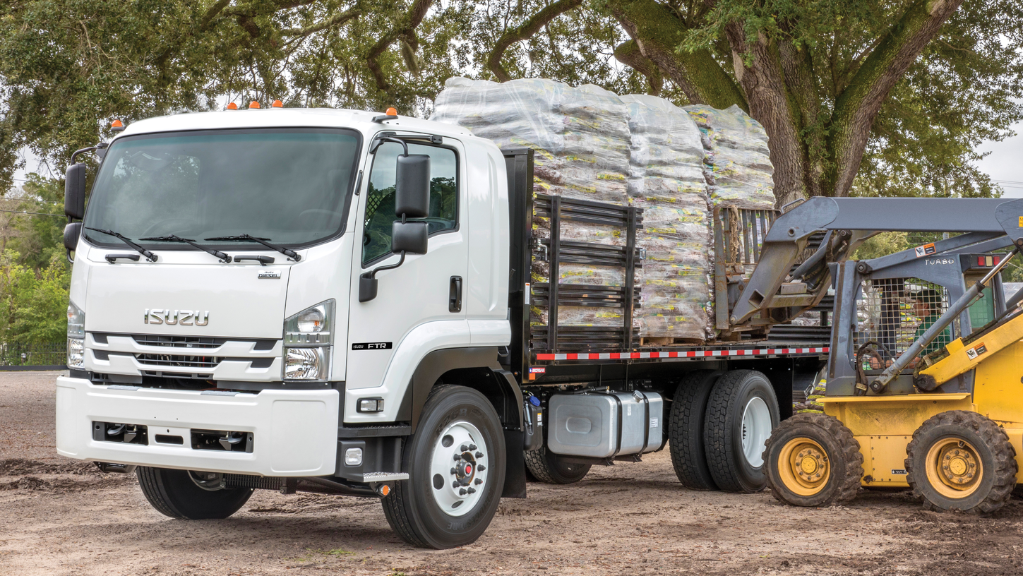 Isuzu Powers All-New Class 6 FTR Cab-Forward Truck with a 4-Cylinder ...