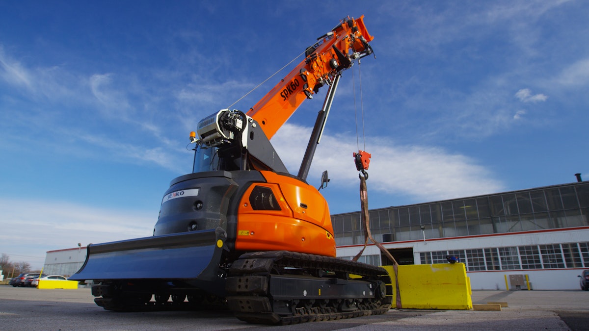 Jekko SPK 60 Telescoping Crawler Crane From: Fascan International | For ...