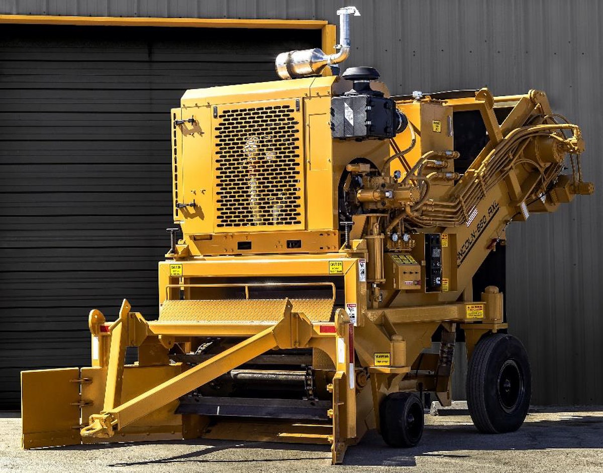660AXL Windrow Elevator From: Lincoln Paving Products | For ...
