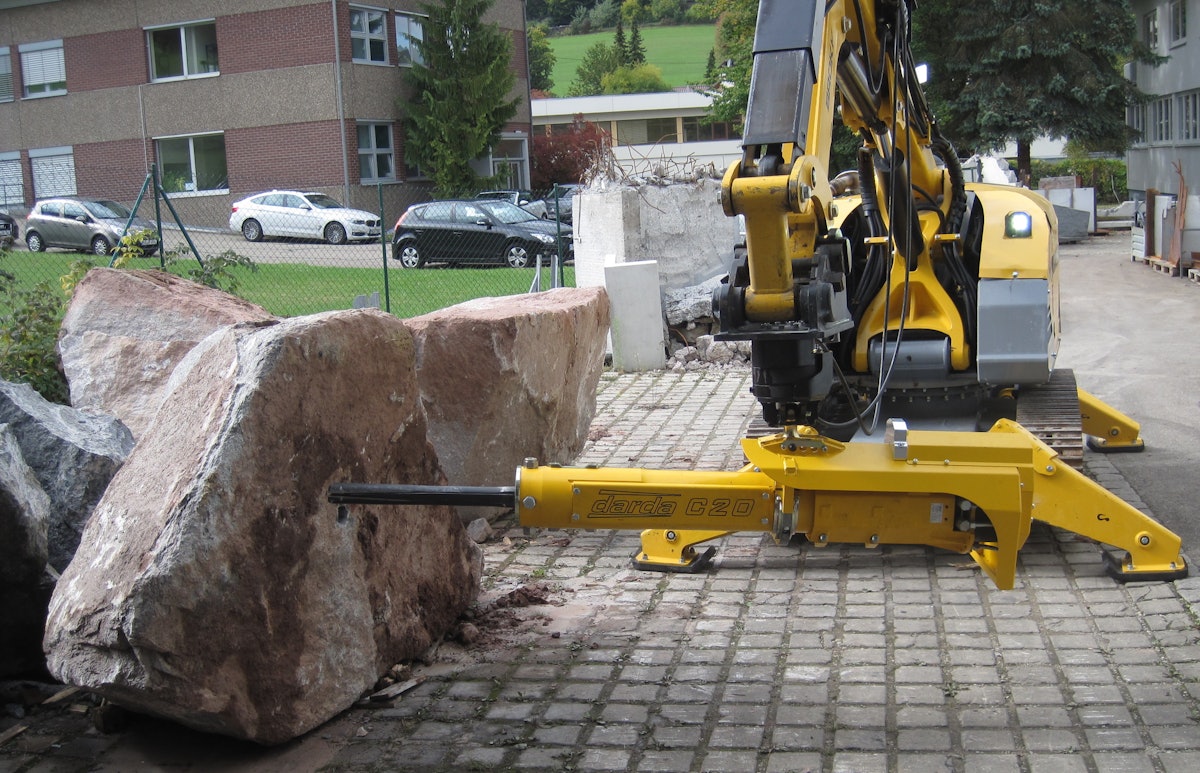 Brokk Darda C20 Rock Splitter From: Brokk Inc. | For Construction Pros