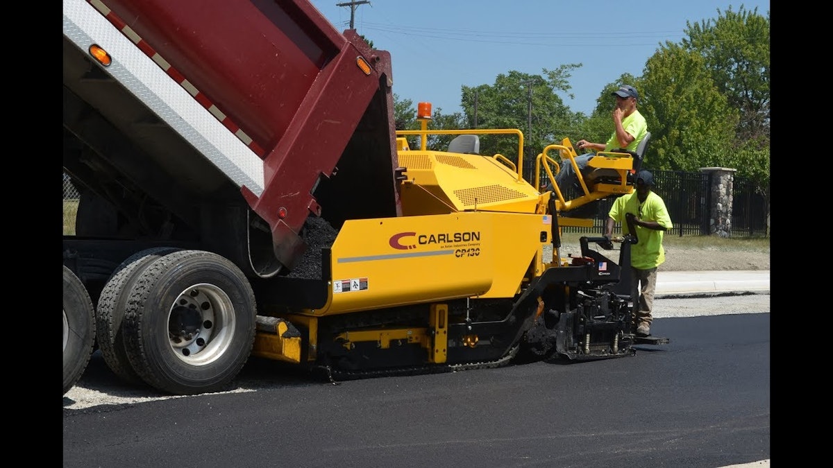 [VIDEO] Carlson CP130 Commercial Class Paver | For Construction Pros