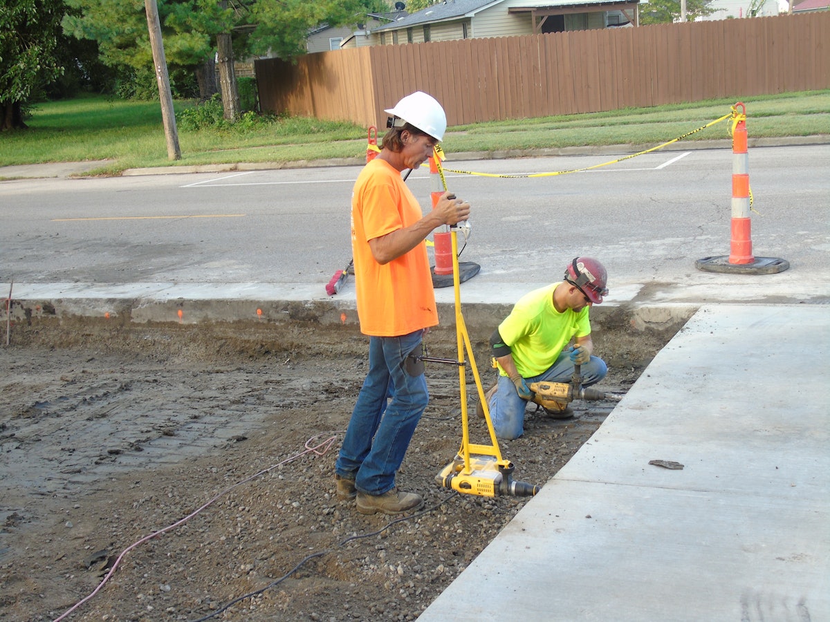 BackSaver hammer drill attachment is designed for user comfort | For ...