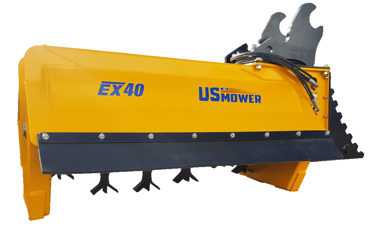 EX40 Excavator Flail Mower From: US Mower | For Construction Pros