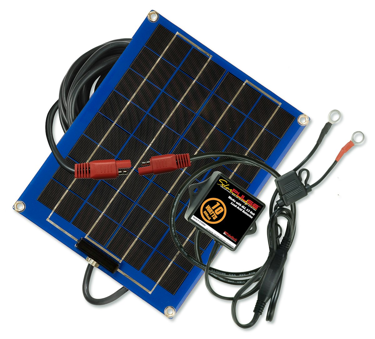 10-Watt Solar Pulse Solar Battery Charger From: PulseTech Products ...