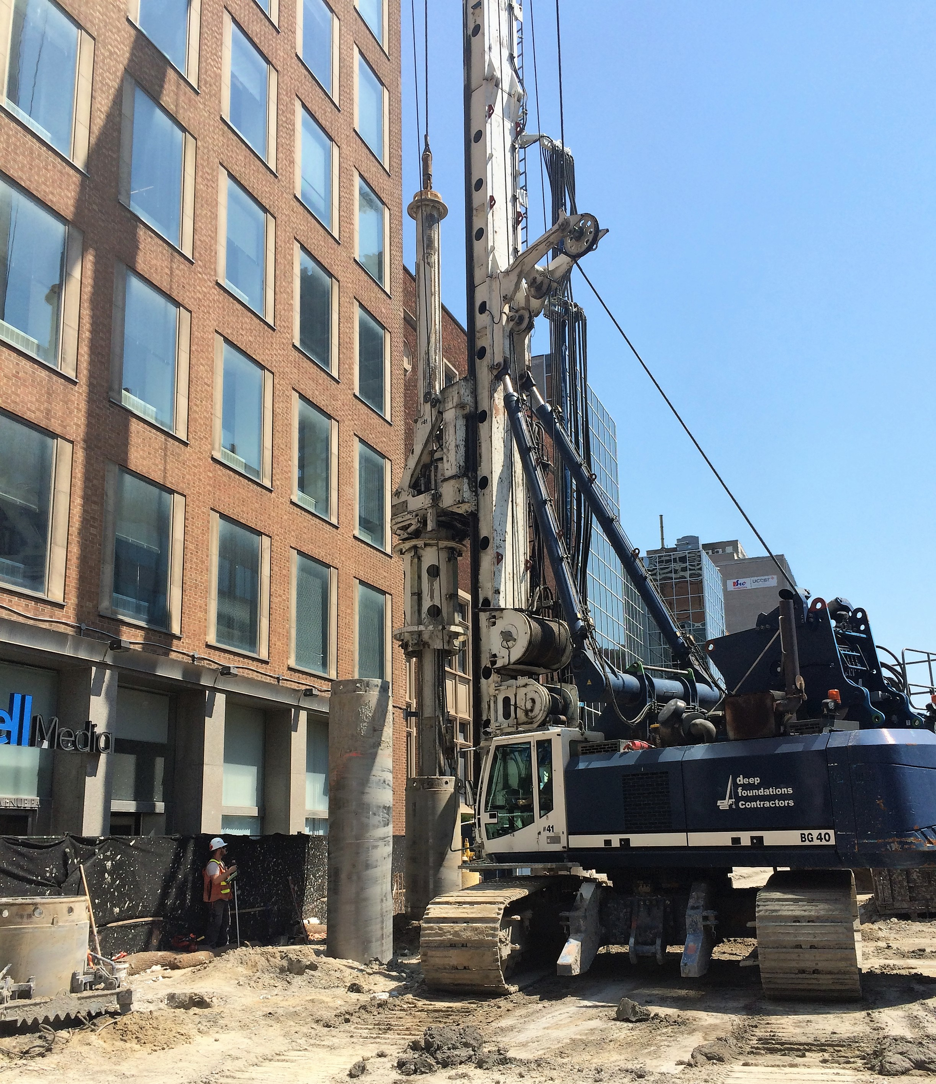 Deep Foundations Drills Keep Tunnel Boring Machines Crawling on Canada ...