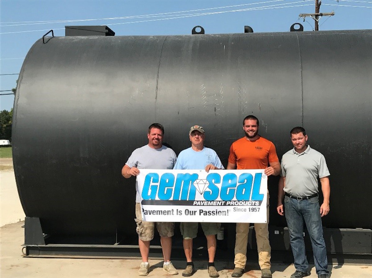 GemSeal Adds Jackson Asphalt Sealcoat dealer | For Construction Pros