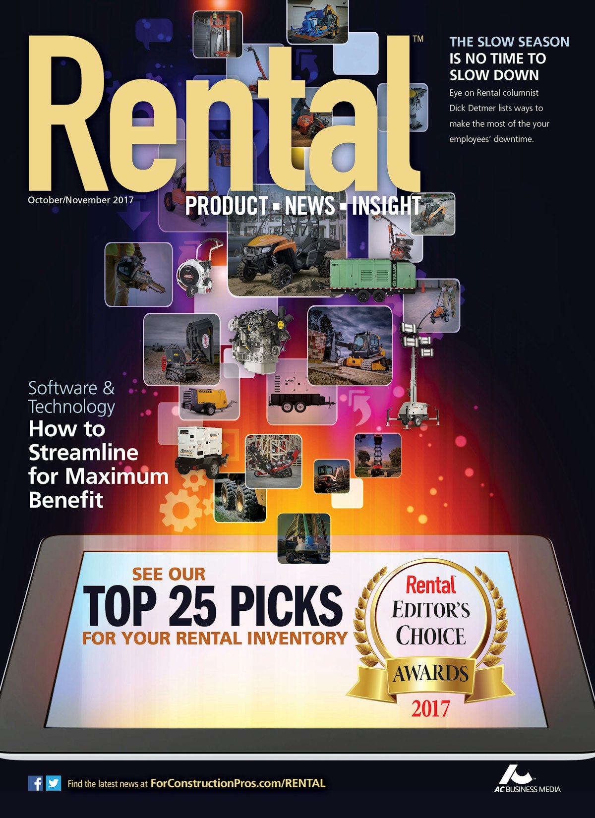 Rental Reveals 2017 Editor's Choice Award Winners in October/November ...