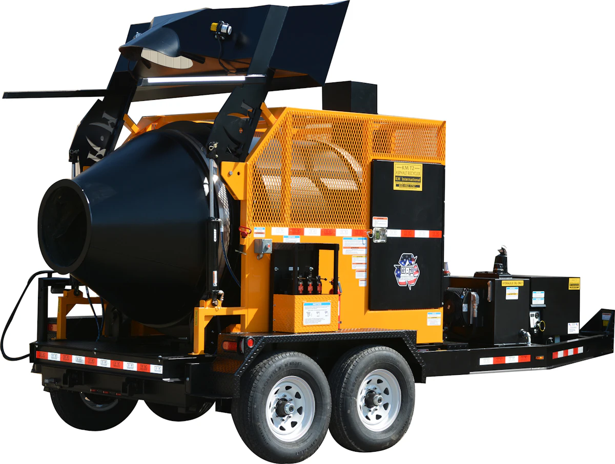 T-2 Asphalt Recycler From: KM International | For Construction Pros