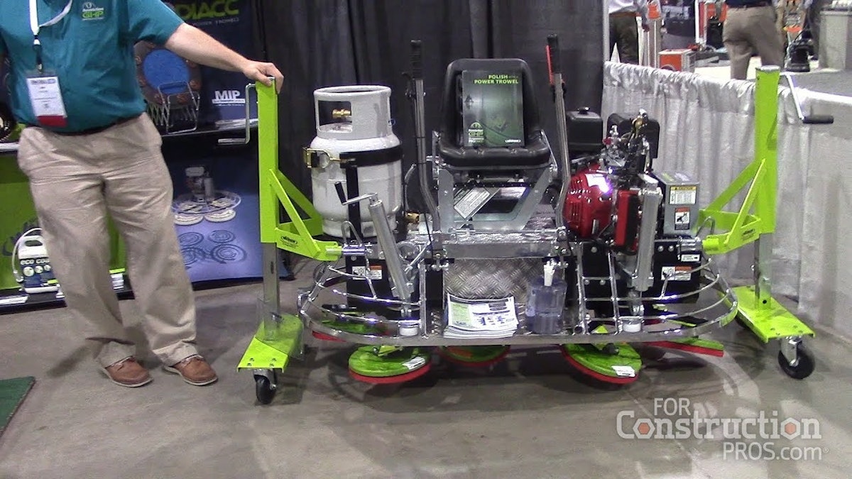 [VIDEO] Wagman GHP LP230 Ride-On Polishing Machine | For Construction Pros