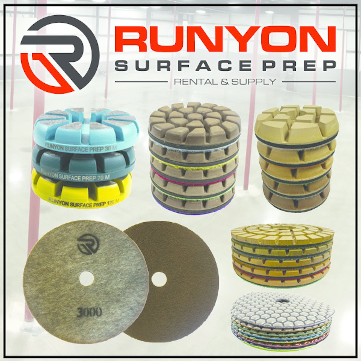 Runyon Surface Prep's New Tooling Line From: Runyon Surface Prep Rental & Supply | For ...