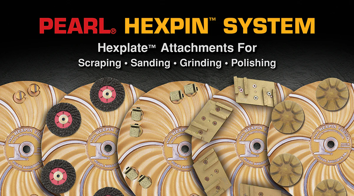 Pearl Hexpin Floor Preparation System From: Pearl Abrasive Co. | For ...