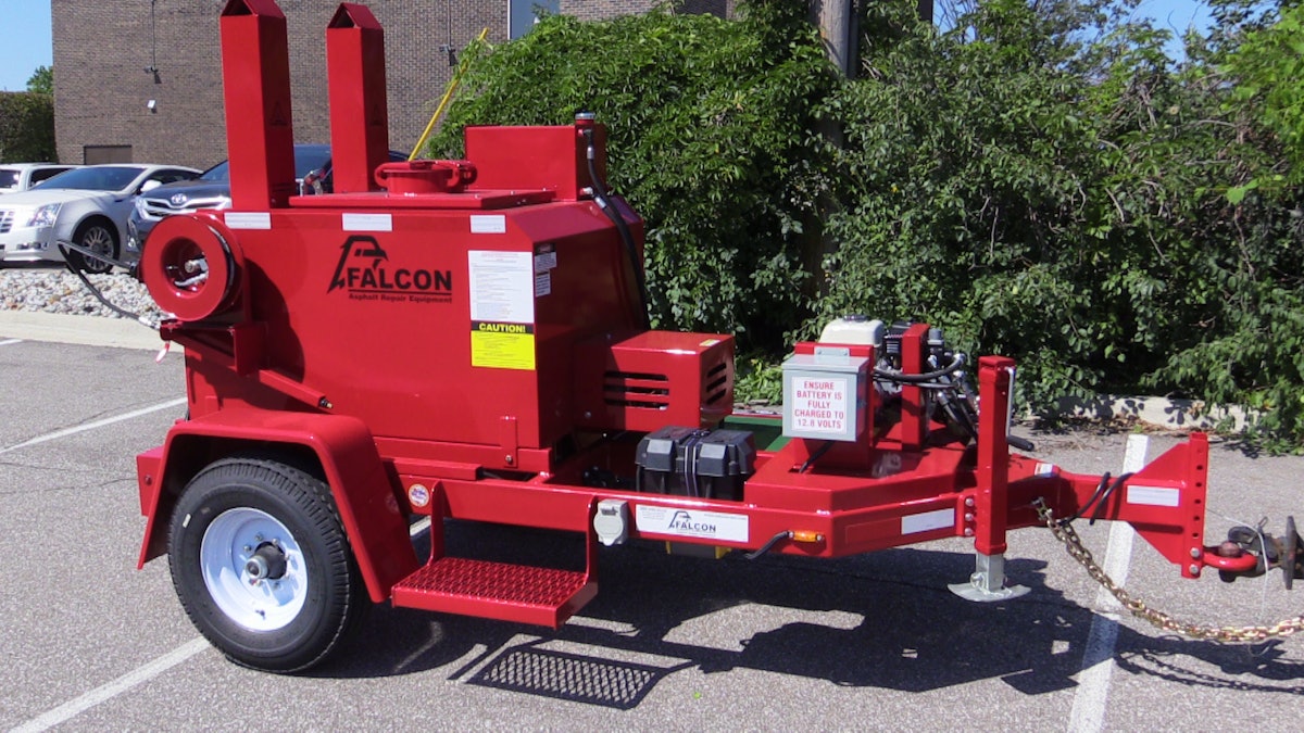 Falcon 150G &250G Tack Tank Trailers From: Falcon Asphalt Repair ...