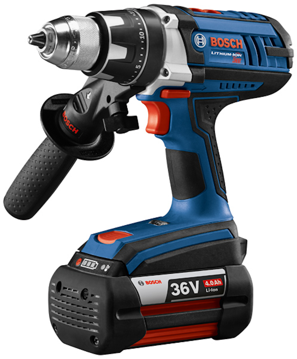 Bosch DDH361 36V Brute Tough ½" Cordless Drill/Driver and HDH361 36V ...
