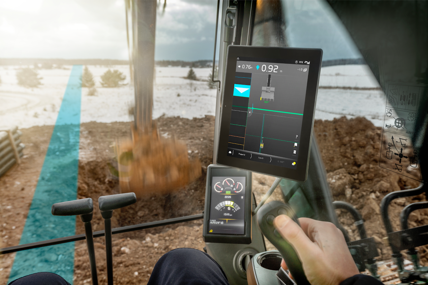 In-cab Controls Enable ‘Smart” Excavator Technology | For Construction Pros