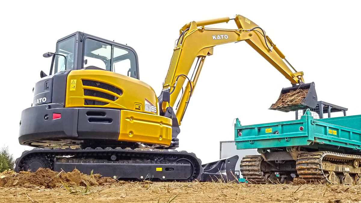 Kato 85V-4 Compact Excavator From: KATO | For Construction Pros