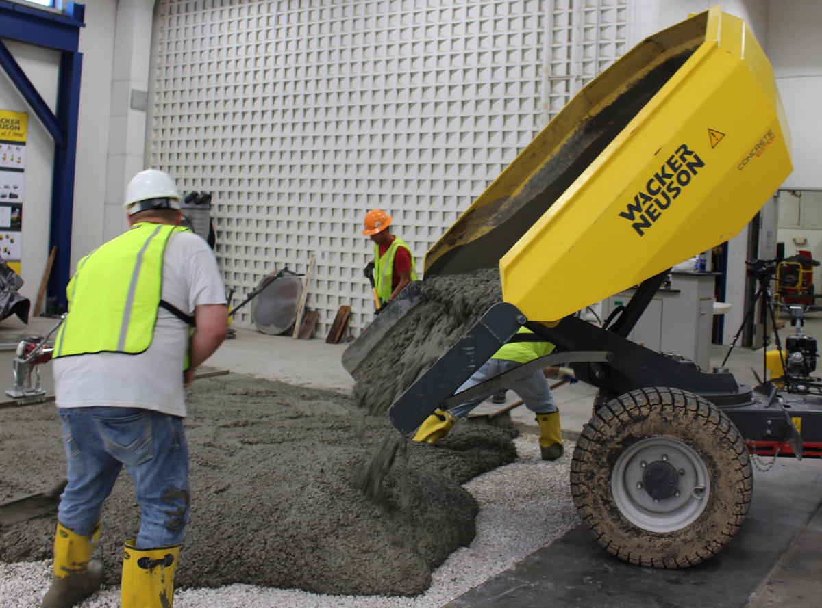 Wacker Neuson 3001 Concrete Edition Dumper From: Wacker Neuson America ...