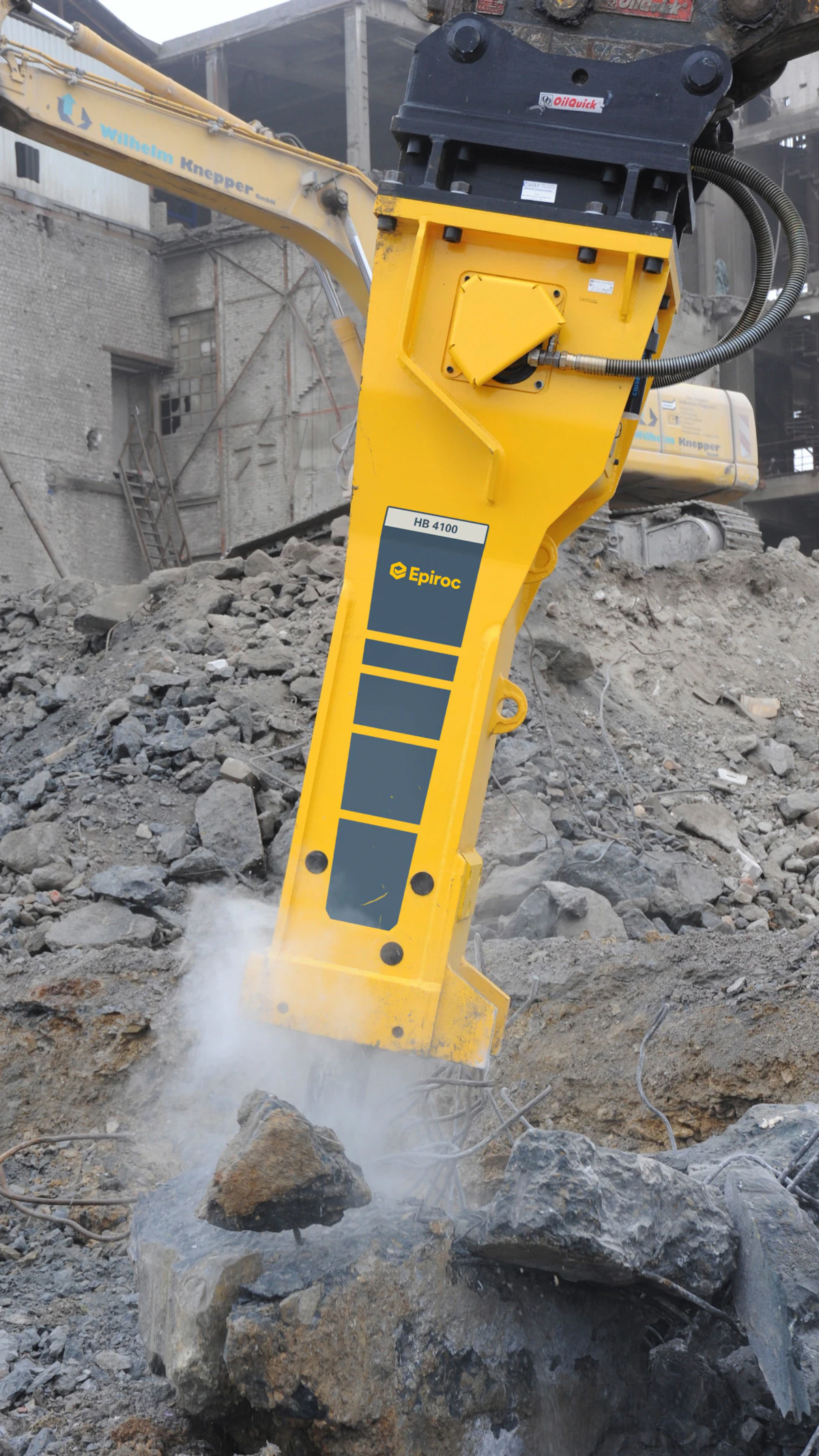 HB 4100 Heavy Breaker From: Epiroc | For Construction Pros