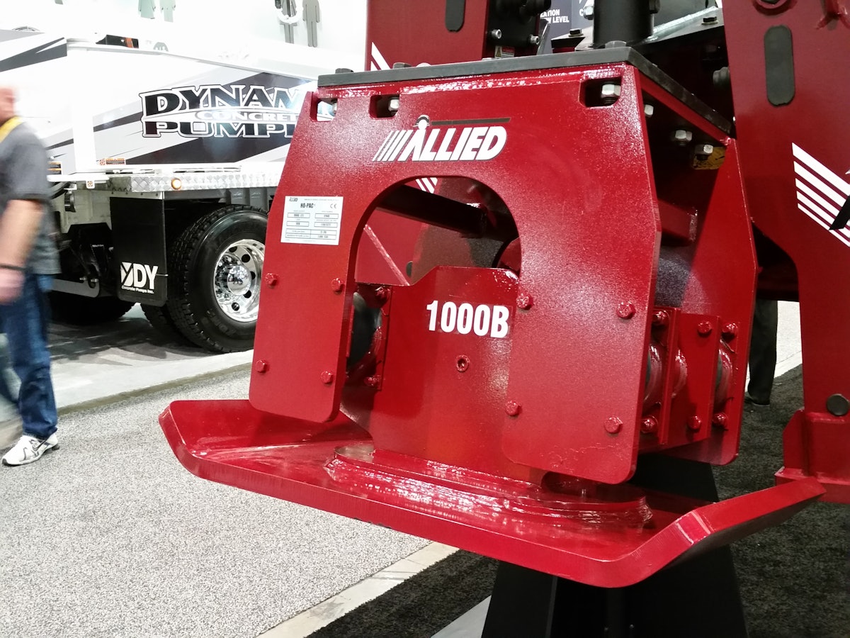 Allied 1000B Ho Pac Compactor Driver From Rammer For Construction Pros