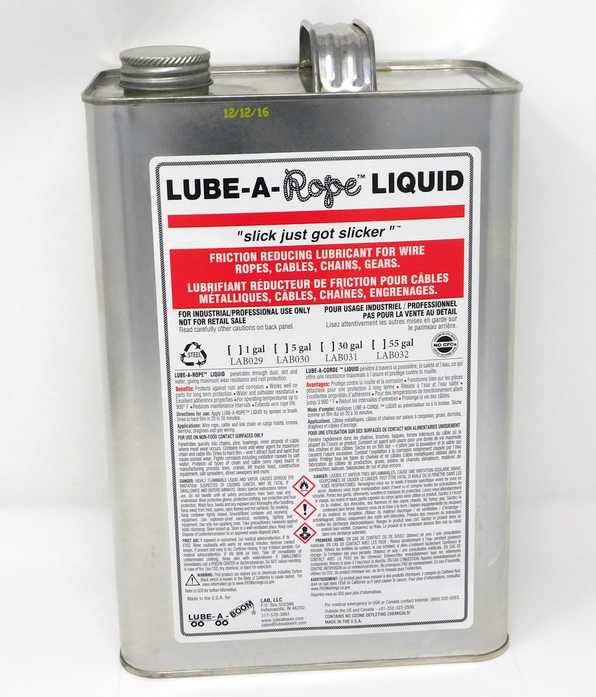 LUBE-A-BOOM LUBE-A-ROPE From: LUBE-A-BOOM / LAB LLC | For Construction Pros