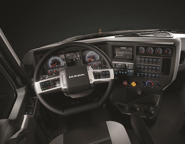 Mack Granite Driver-focused Interior From: Mack Trucks Inc. | For ...