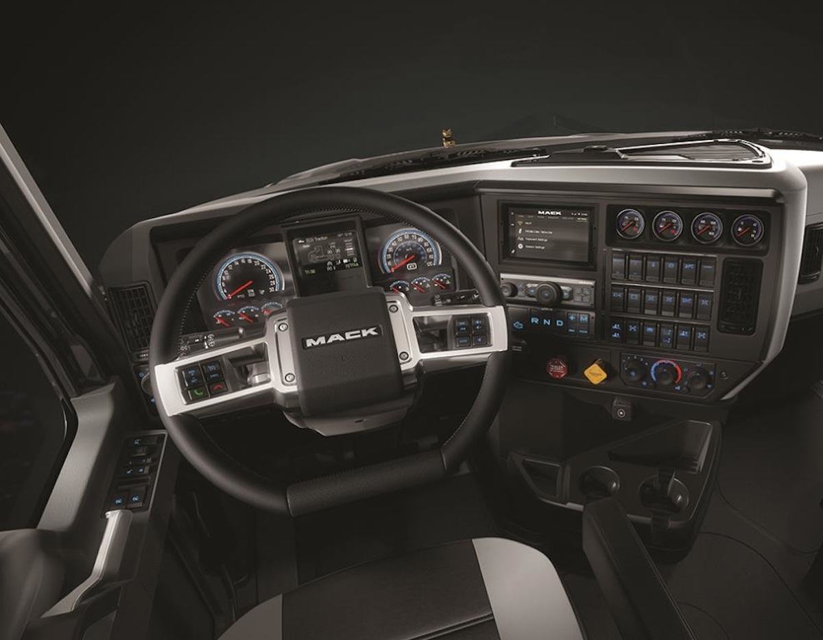 Mack Granite Driver-focused Interior From: Mack Trucks Inc. | For ...