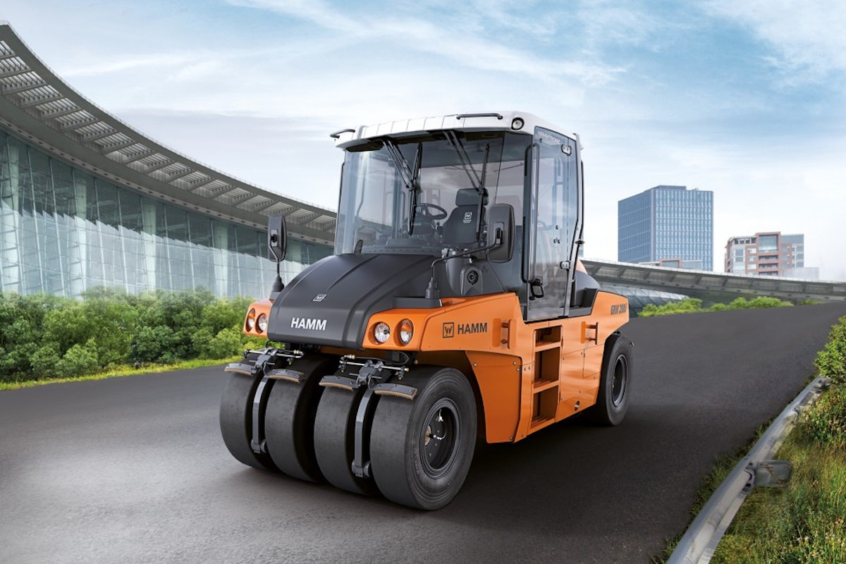 GRW 280 Pneumatic Roller From: Hamm Compactors | For Construction Pros
