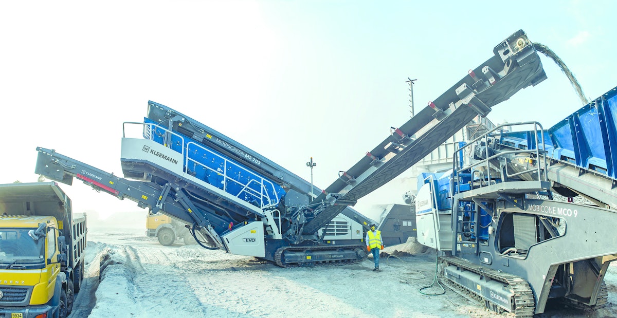 MOBISCREEN EVO Screening Plants From: Kleemann | For Construction Pros