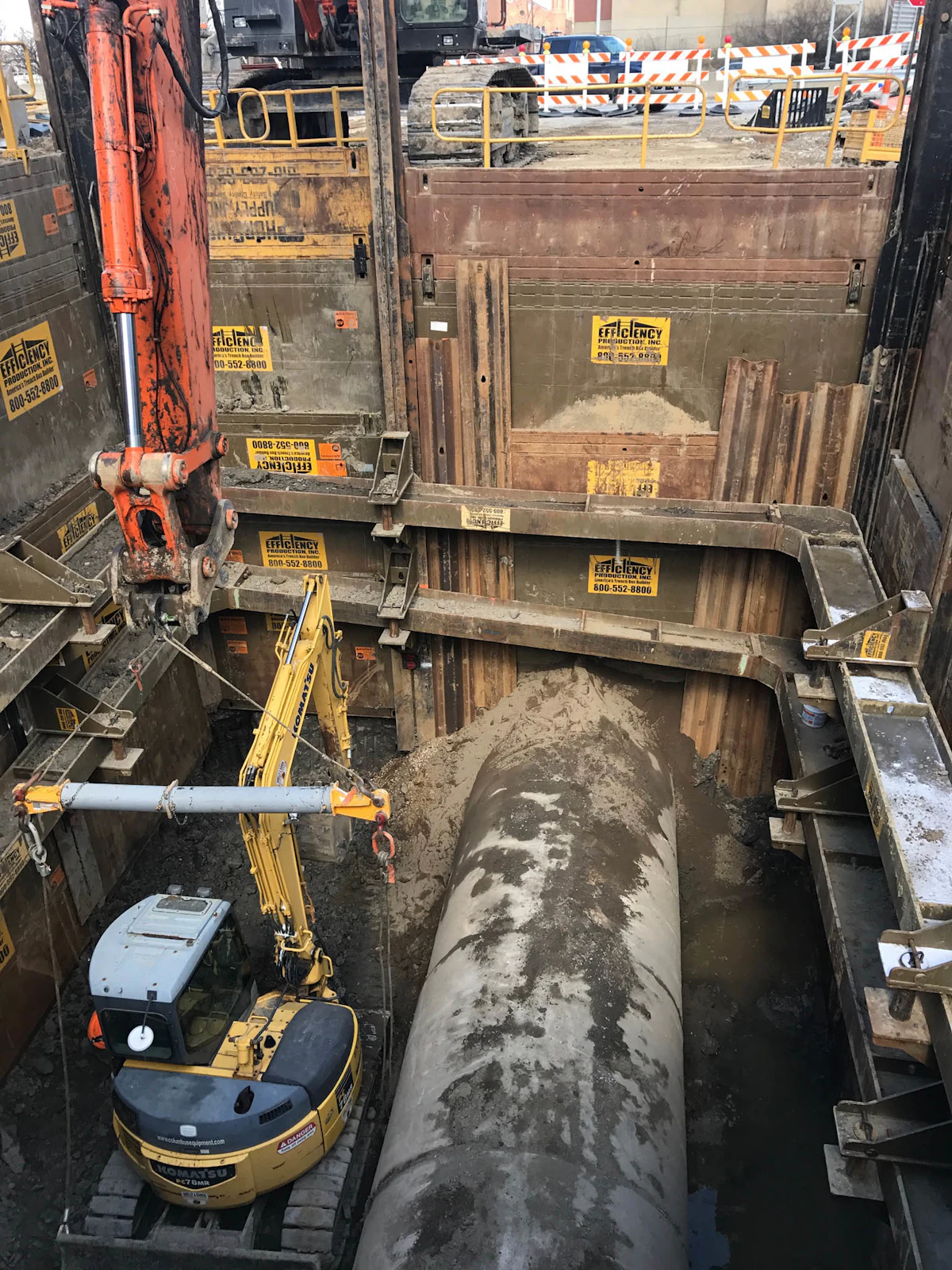 Slide Rail Helps Shelly & Sands Build BMP Storm Sewer from Bottom to ...