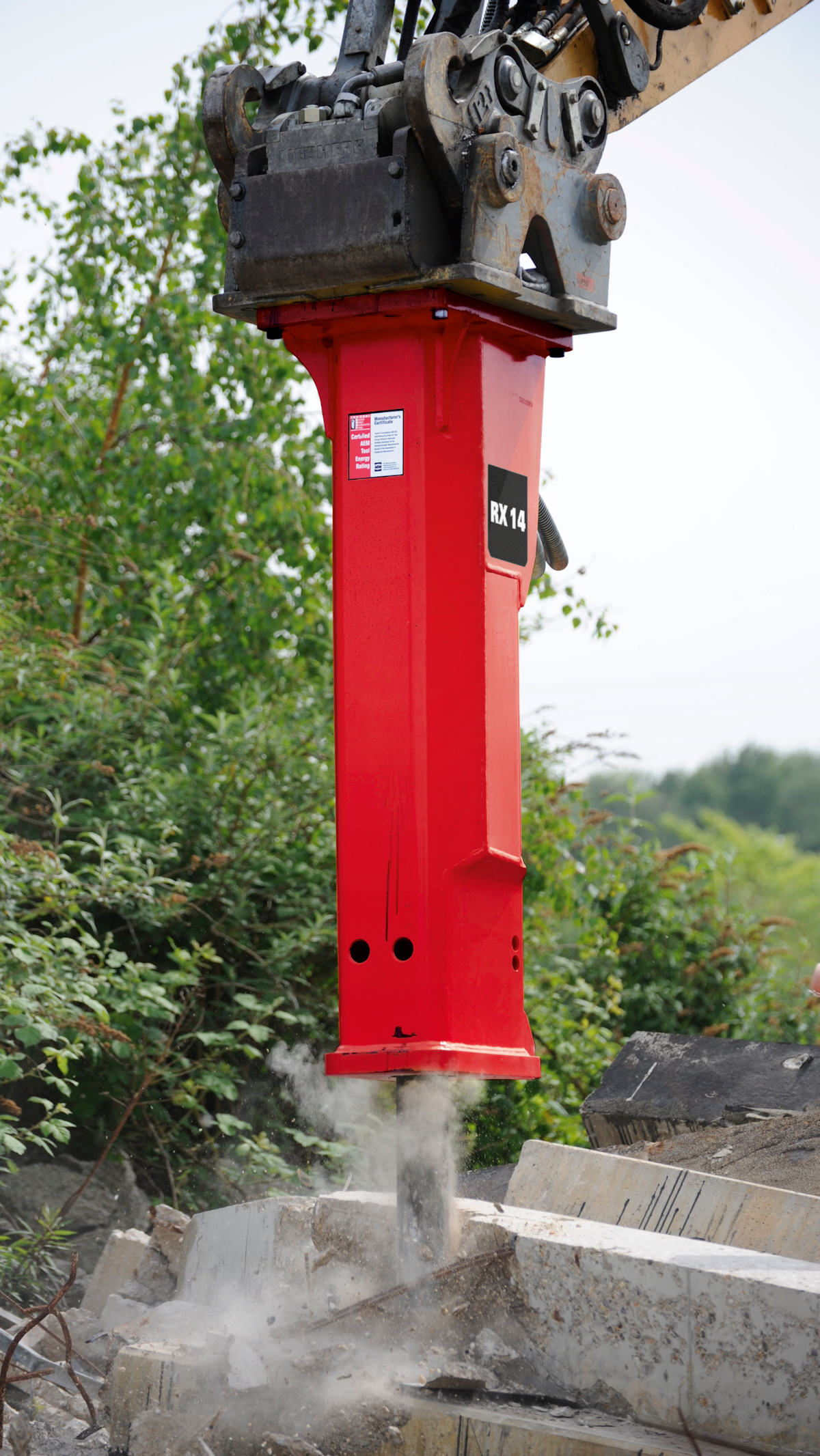 Epiroc RX Hydraulic Breakers From: Epiroc | For Construction Pros