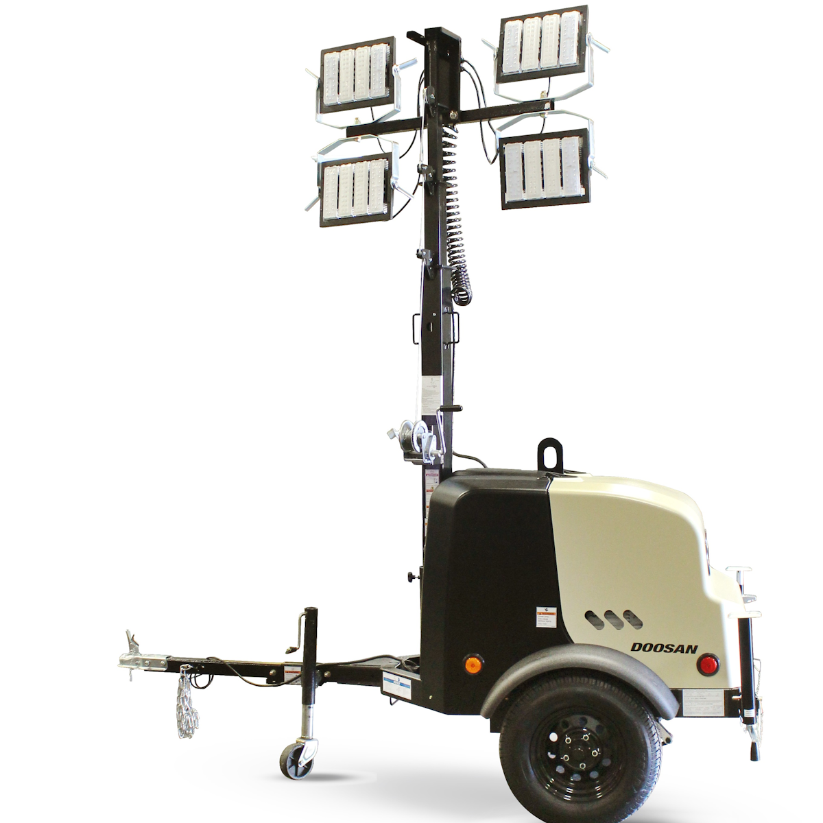 Doosan Introduces LCV6 & LCV8 Portable Light Towers From: Doosan ...