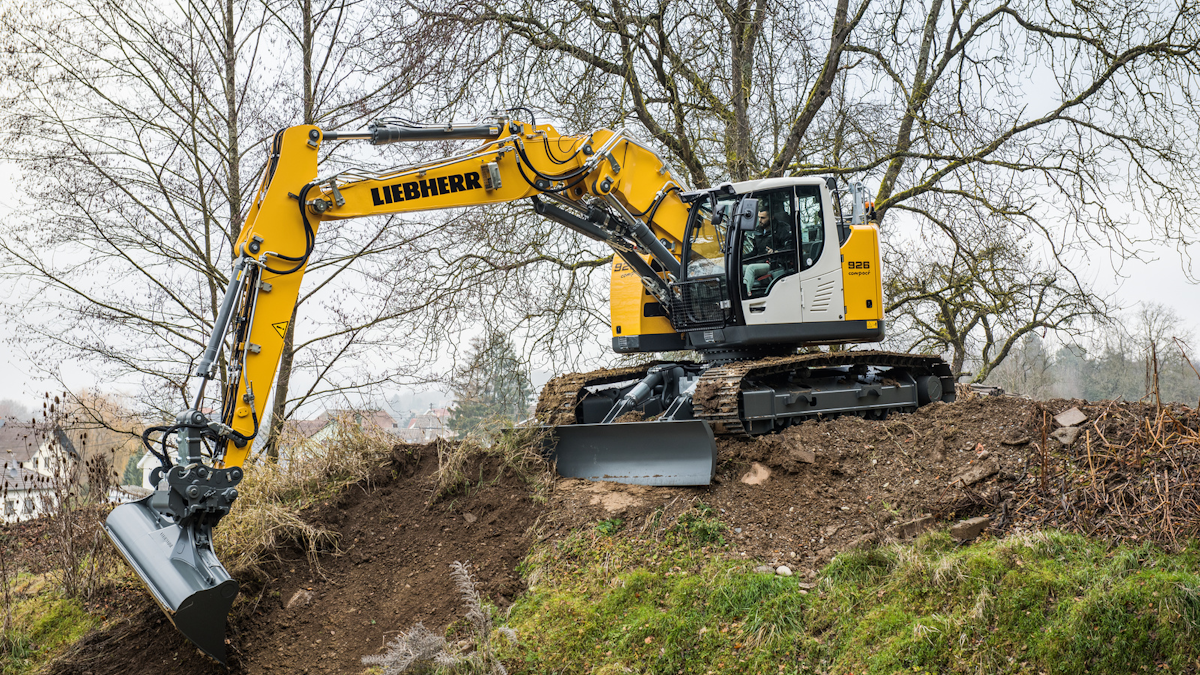 Liebherr Tier 4 Final R 926 Compact Excavator From: Liebherr USA, Co ...