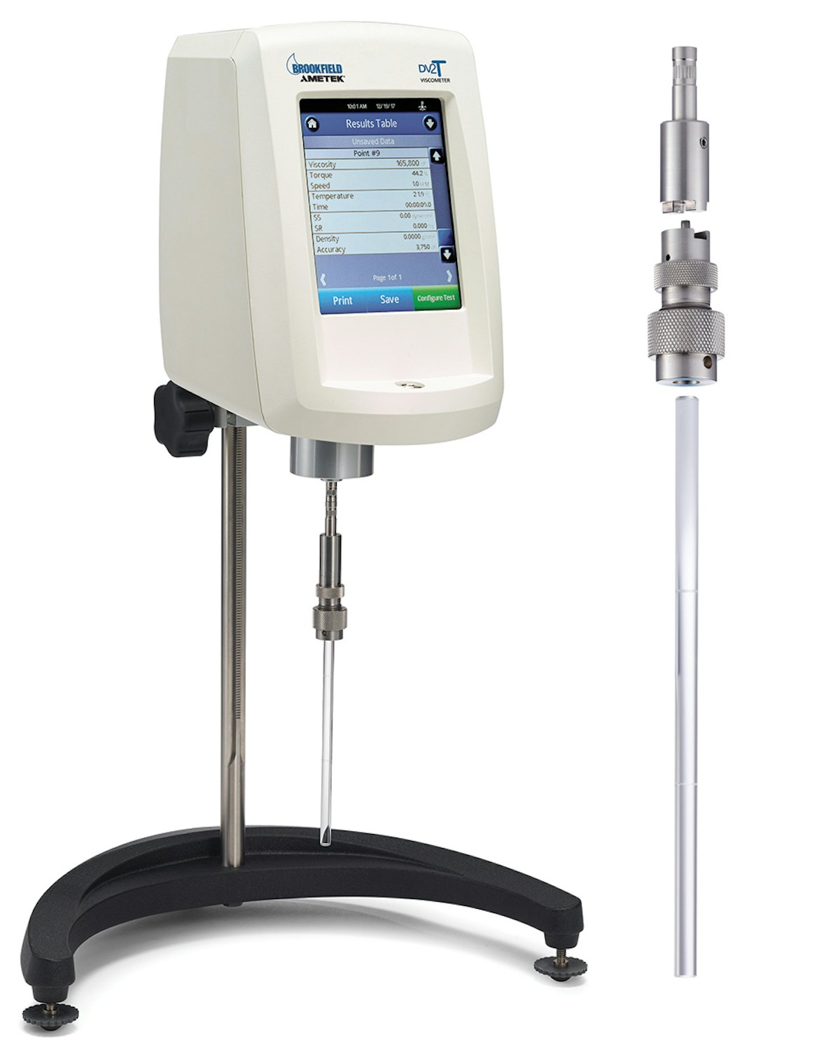 New Gel Timer Viscometer For Measuring Gel Coats, Resins and Potting Compounds From: Brookfield ...