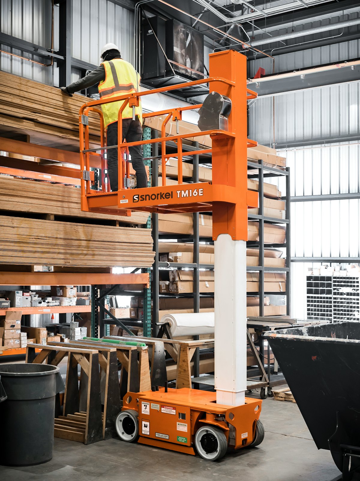 Snorkel TM16E Telescopic Mast Lift From: Snorkel | For Construction Pros