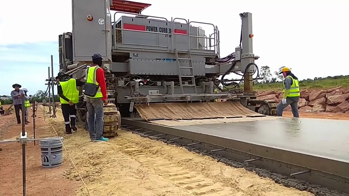 [VIDEO] Power Curber 7700 Multipurpose Slipform Machine | For ...