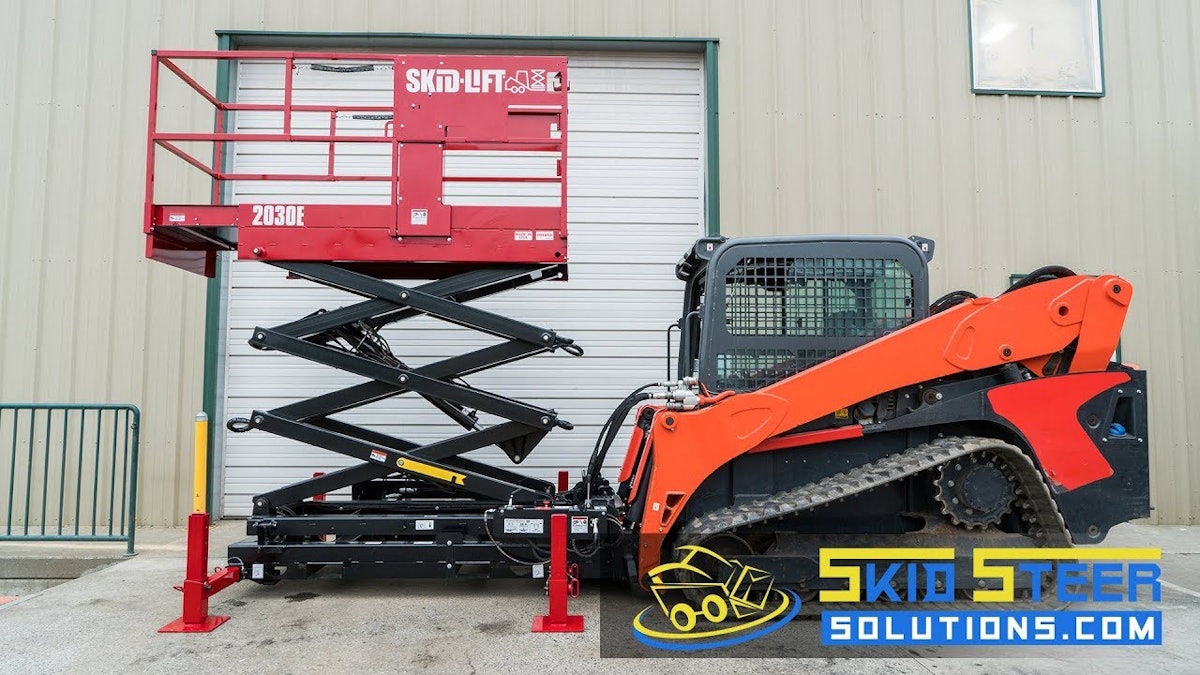 [VIDEO] Skid Steer Solutions Skid Lift 2030E HD Overview and Demo | For ...