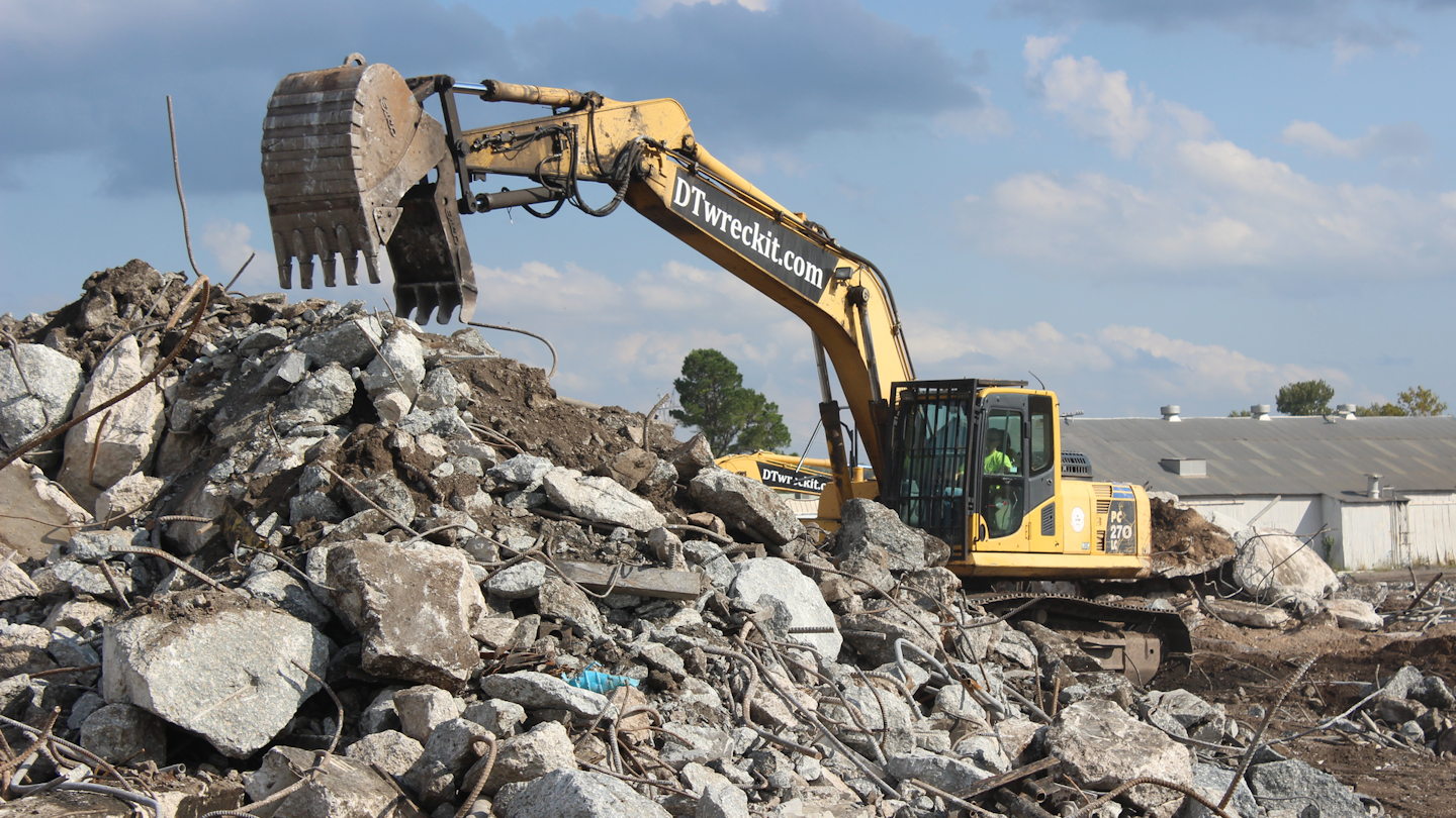 Demolition Contractor Takes Down Old Steel Mill for Future Mixed Use ...