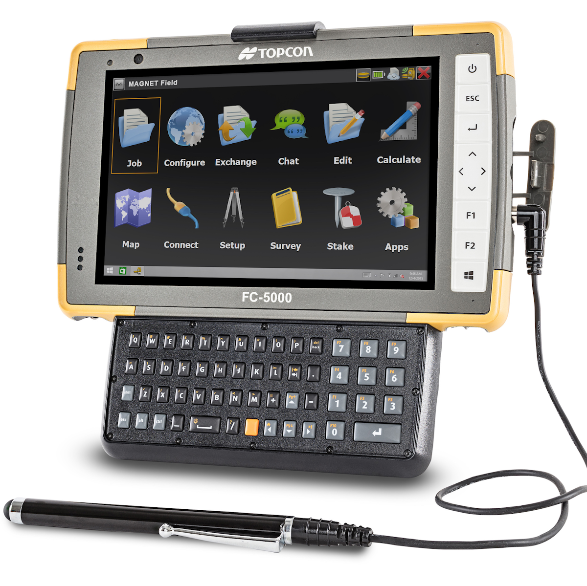 FC-5000 Field Computer Accessories From: Topcon Positioning Systems ...
