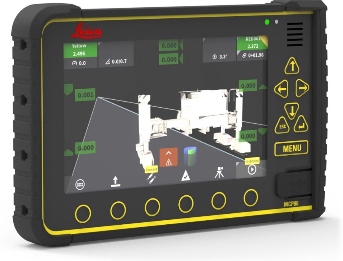 Leica All-in-one Machine Control Platform Supports Multiple Heavy ...