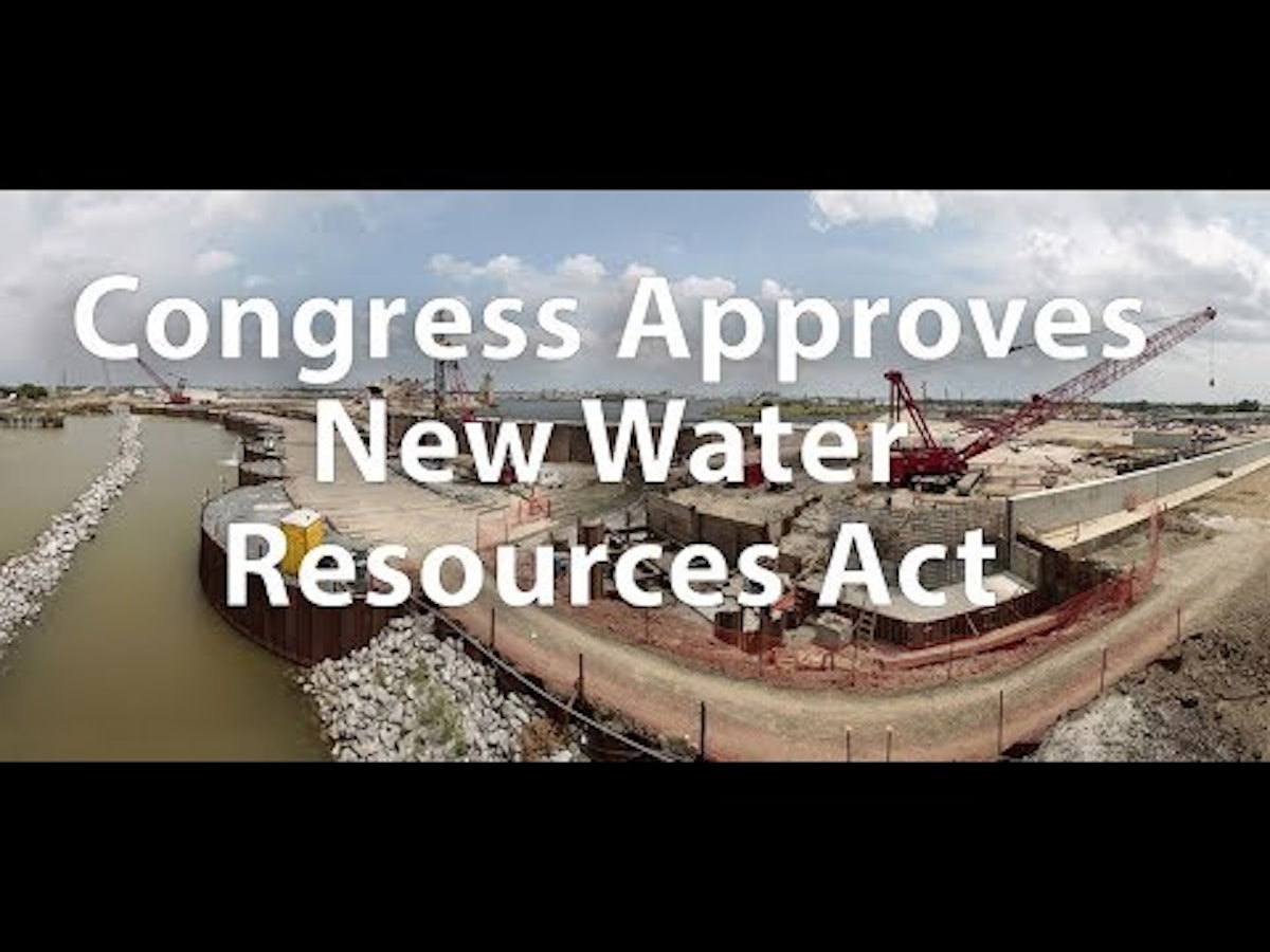 [VIDEO] Congress Approves New Water Resources Act | For Construction Pros