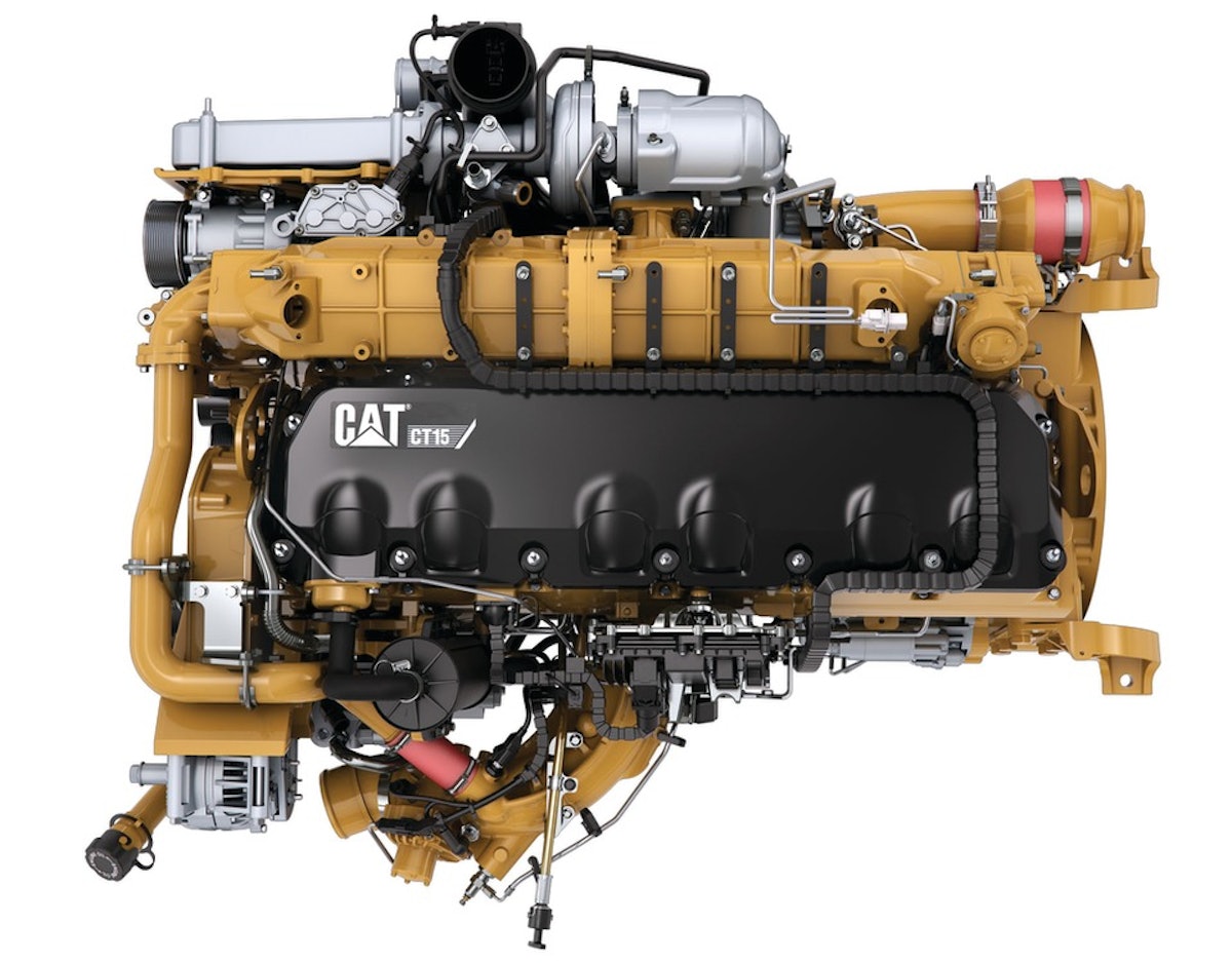 Cat CT15 Engine From: Caterpillar Inc. - Industrial Engines & Power ...