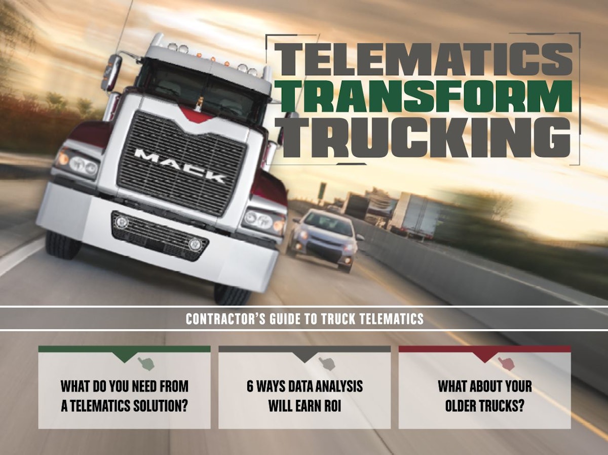 [INTERACTIVE] Telematics Transform Trucking | For Construction Pros