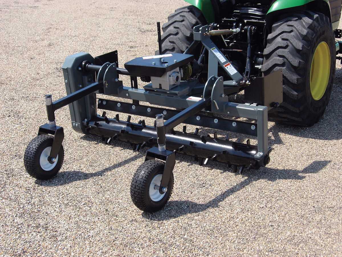 Worksaver Power Landscape Rakes From: Worksaver Inc. | For Construction ...