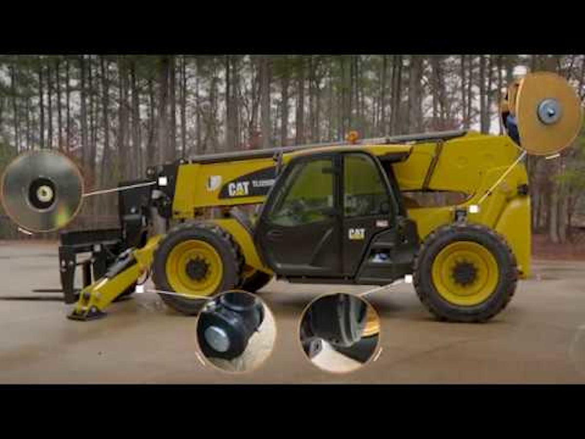 [VIDEO] Cat Telehandler Grease and Lubrication Points | For ...