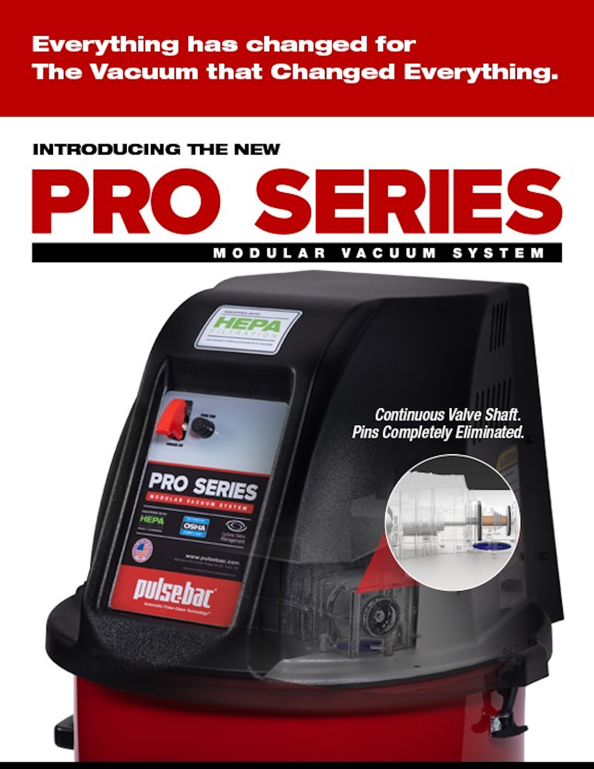 Pulse-Bac Introduces the New PRO SERIES Line of Vacuums From: Pulse-Bac ...