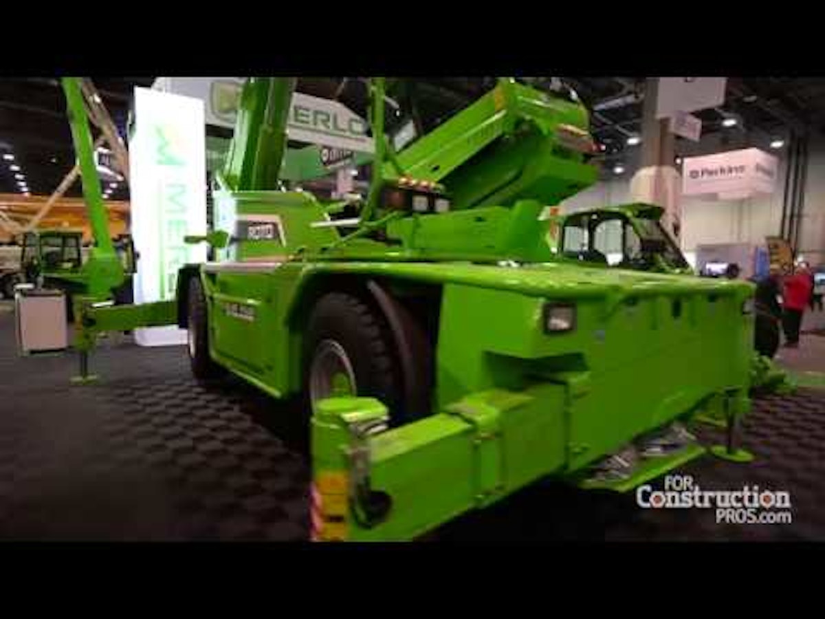 [VIDEO] Merlo Brings Roto 50.35 Rotating Telehandler to US Market | For ...