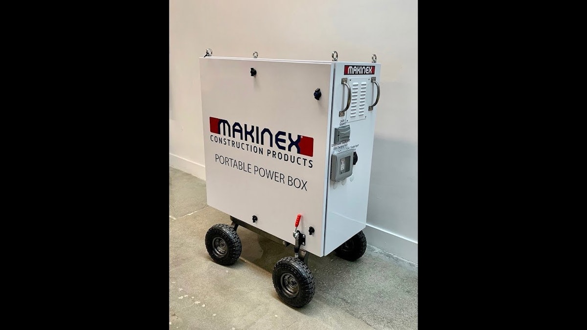 [VIDEO] Makinex Power Box Provides Emission-free Power Supply | For ...