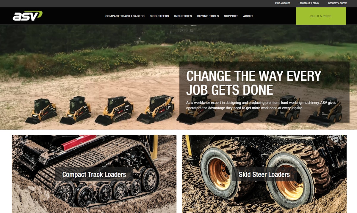 ASV Debuts New Brand Strategy and Improves Customer Experience with New ...