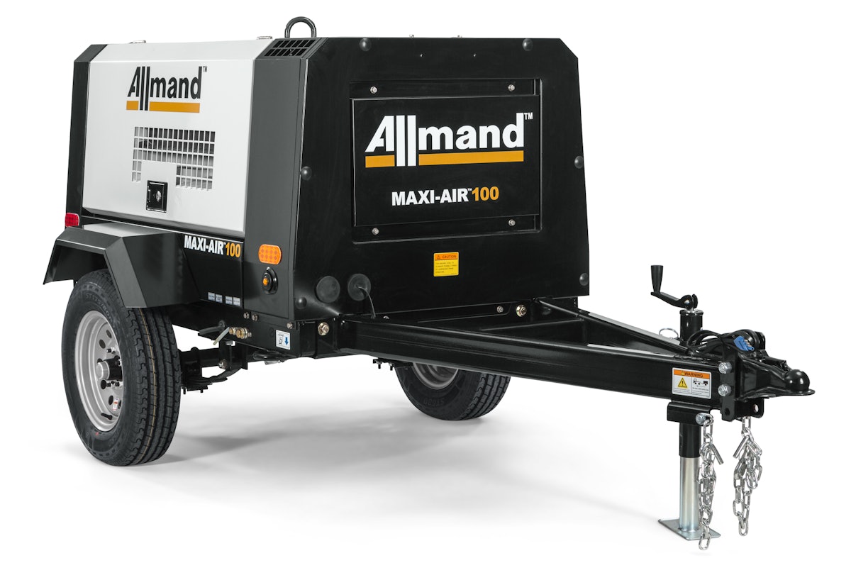 Allmand Maxi-Air 100, 375-DP and 400 Portable Air Compressors From ...